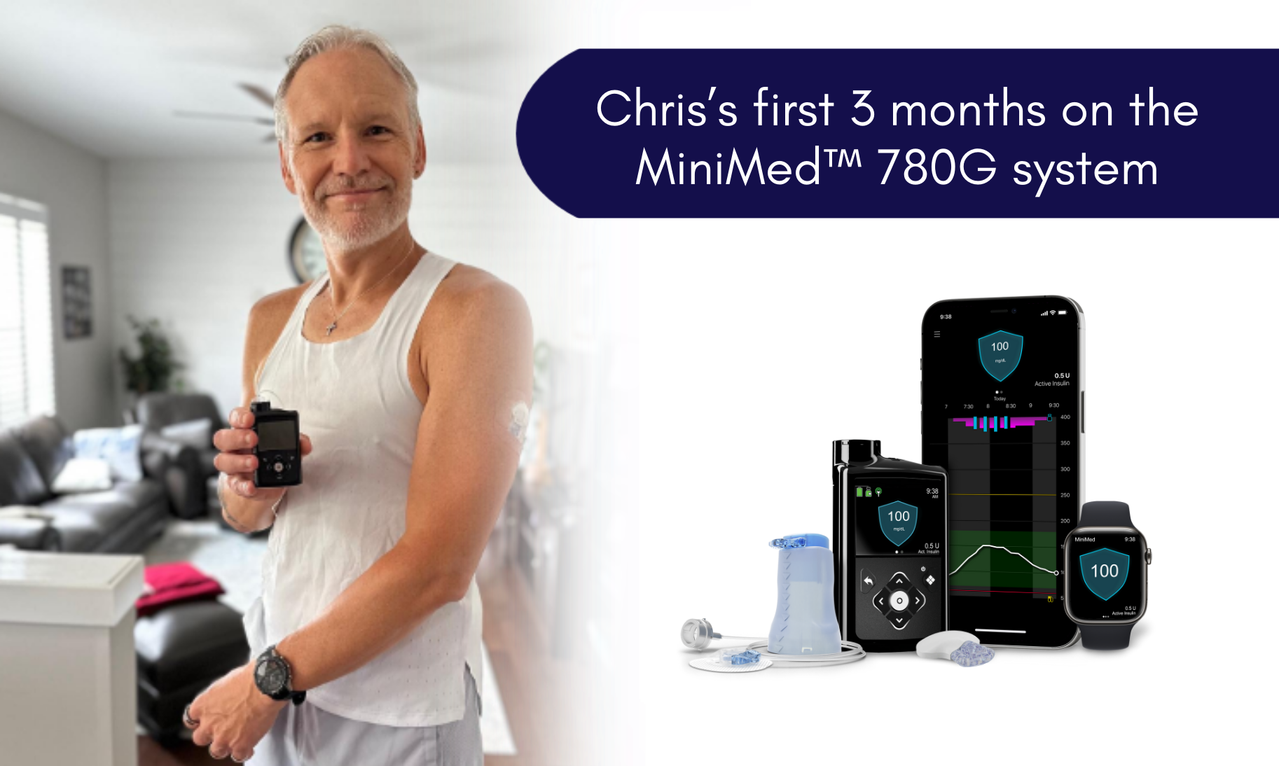 Chris reviews new features of the MiniMed™ 780G system - The LOOP Blog